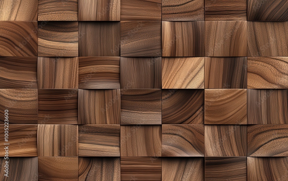 Seamless Brown Wood Wall Paneling Texture - Architectural Background ...