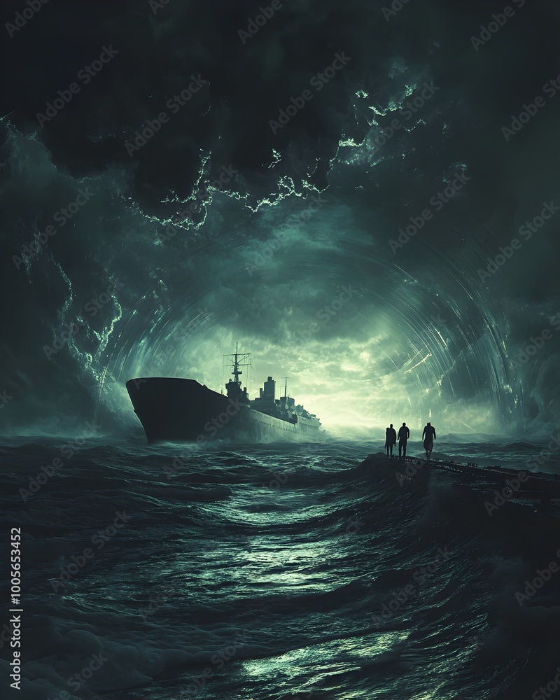 Venture into the enigmatic heart of the Bermuda Triangle where lost ...