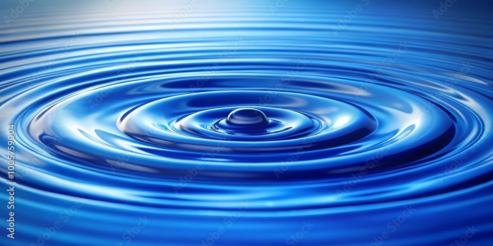 Experience calming blue ripples in a mesmerizing 4K animation loop. Its ...