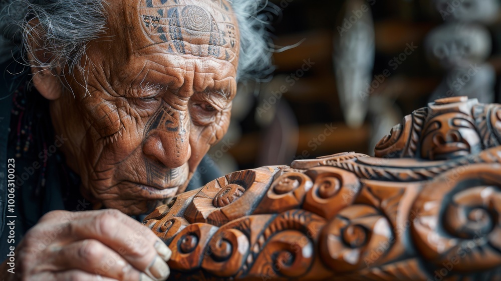 International Day of the World's Indigenous Peoples. A skilled Maori ...