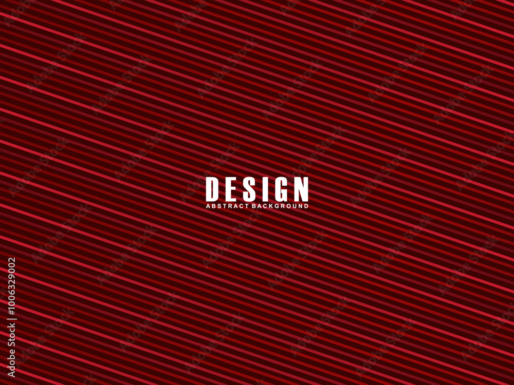 Premium background design with diagonal shiny red lines pattern. Vector ...
