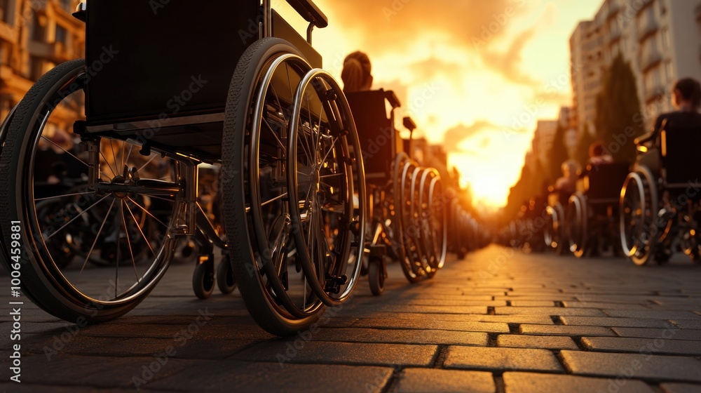 Wheelchair Users Celebrate Cultural Diversity in a Joyous Parade ...