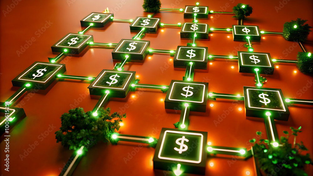 Holographic Campaign Finance Flowchart: Visualizing Financial Processes ...