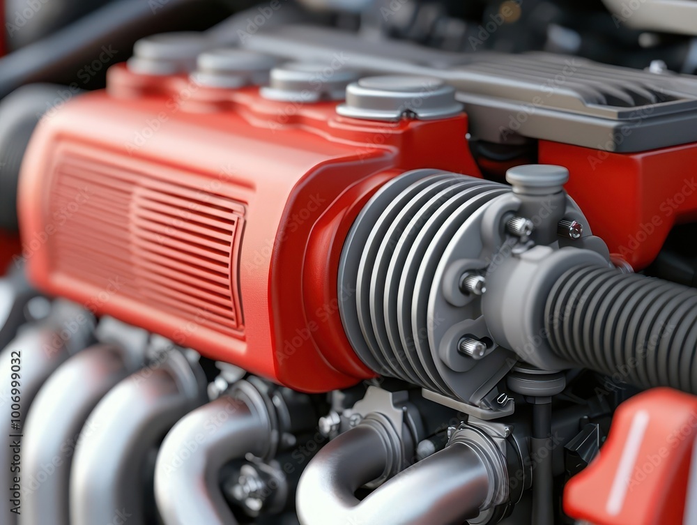 Supercharged engine design with emphasis on air intake and power boost ...