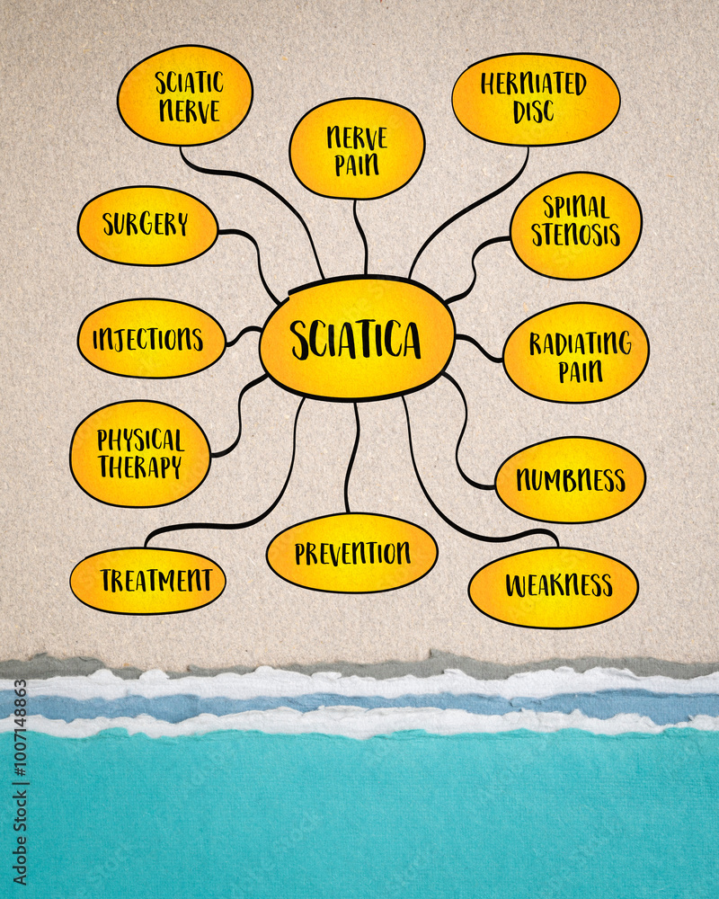 Sciatica refers to pain that radiates along the path of the sciatic ...