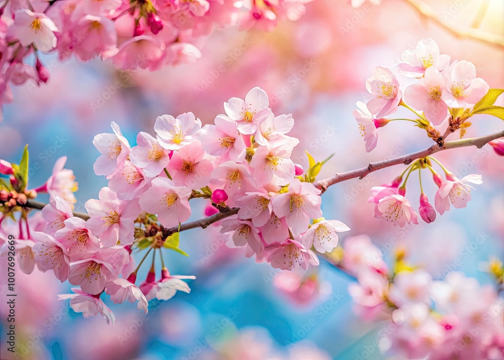 Serene Cherry Blossom Zoom Background for Virtual Meetings and Online ...