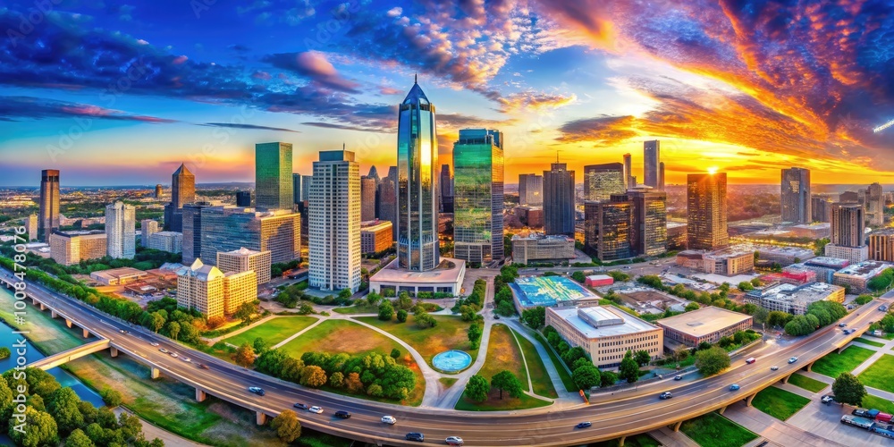 Detailed Map of Dallas, Texas Highlighting Key Locations and Geographic ...