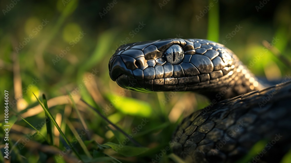 A snake is a limbless reptile characterized by its elongated body ...