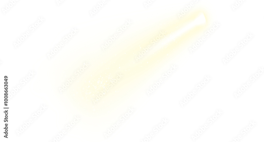 Ambient Artificial Spotlight Effect isolated on transparent background ...