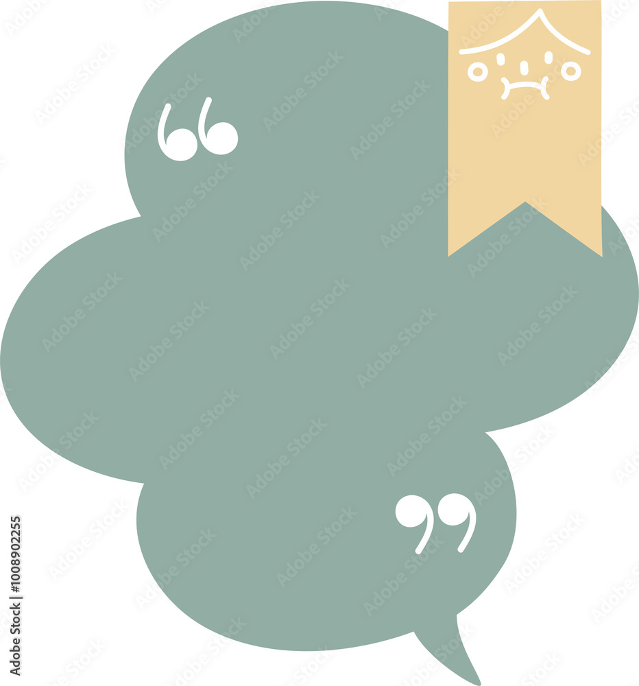 collection set of cute doodle hand draw facial expression green color ...