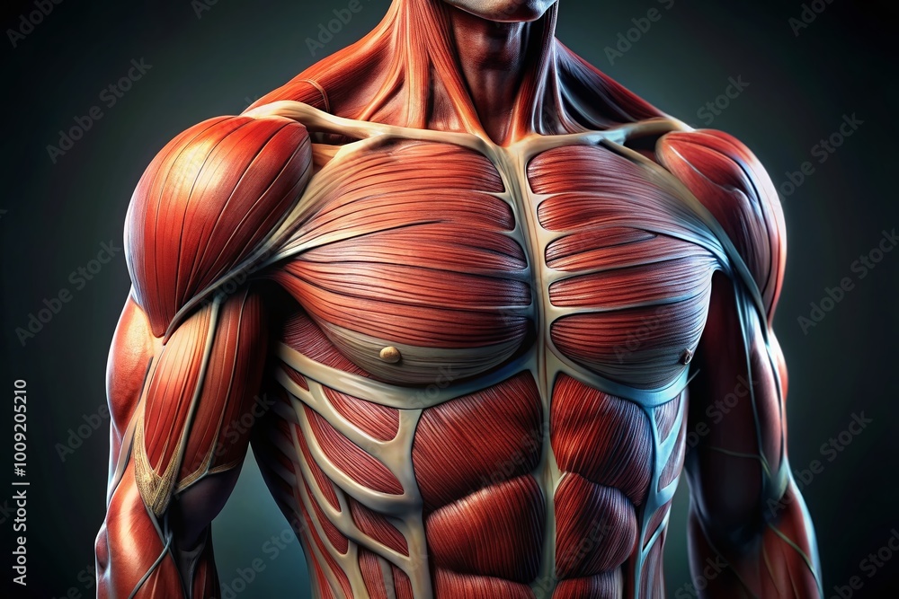 Detailed Anatomy of the Deltoid Muscle Showing Structure, Function, and ...