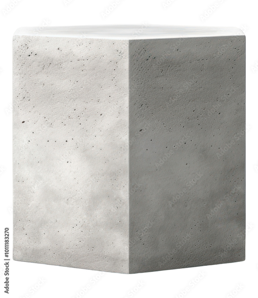 PNG Hexagon cylinder concrete white background architecture. Stock ...