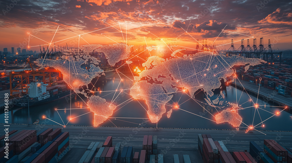 I technology enhances global logistics for international delivery ...