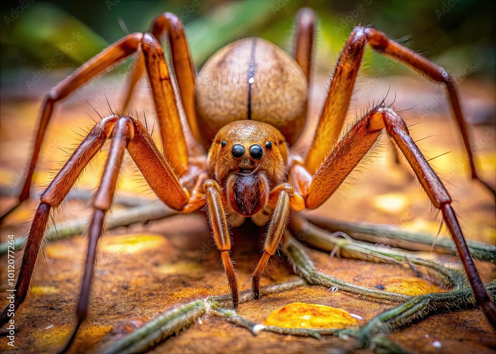 Detailed close-up images of the brown recluse spider showcasing its ...