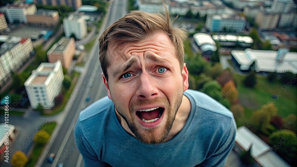 Emotional Expression Of Sadness And Frustration Depicted Through A Cry