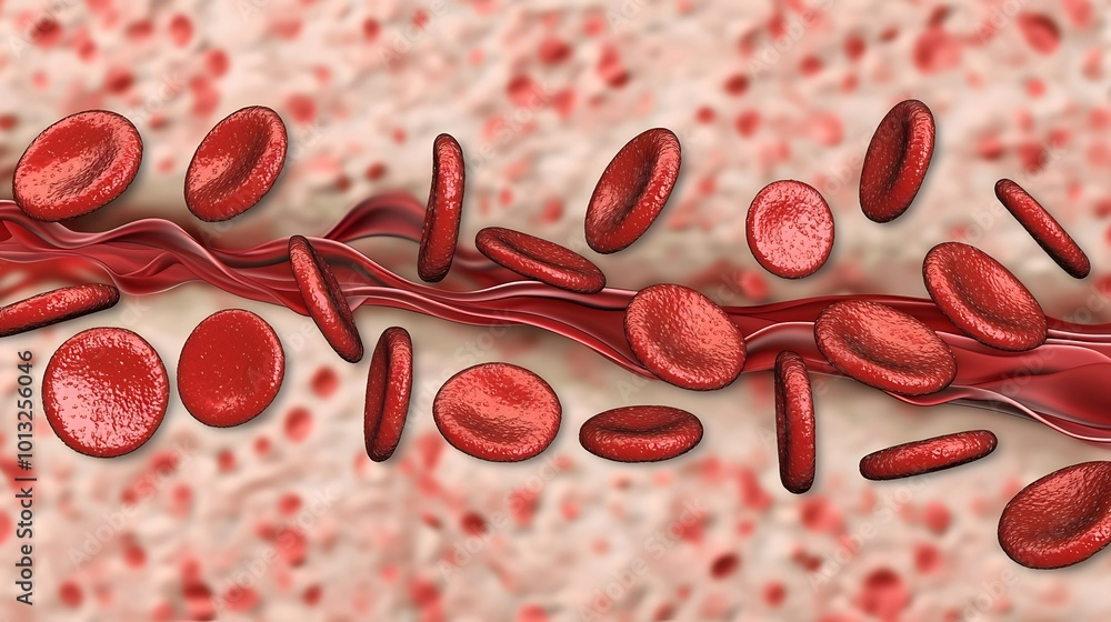 Platelet Ballet:components of our blood. Delicate platelets dancing ...