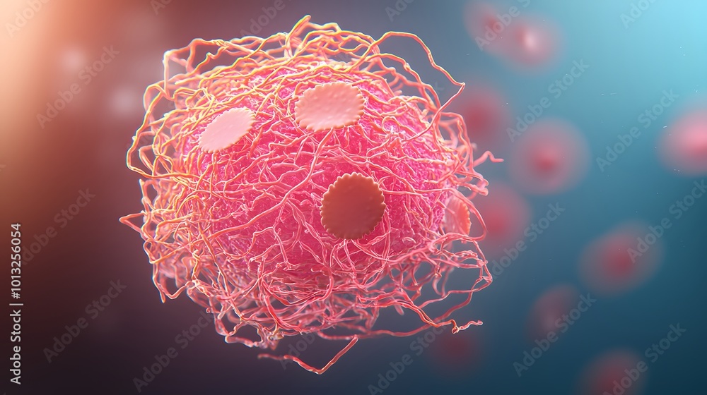 Platelet Ballet:components of our blood. Delicate platelets dancing ...