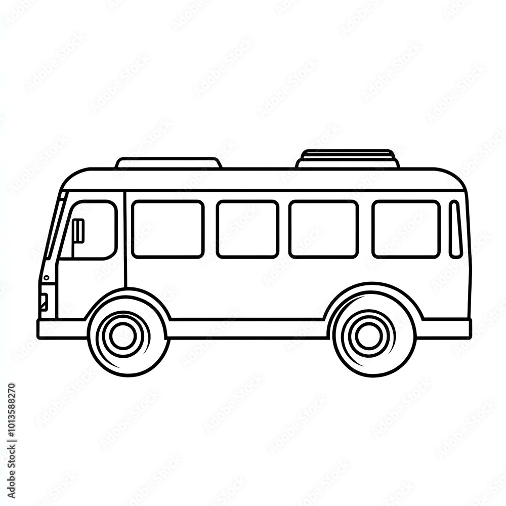 sketch drawing of van, illustration of a van, coloring book pages ...