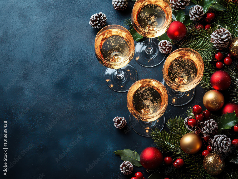 Stylish New Year's Day 2025 festive email headers pictures with modern ...