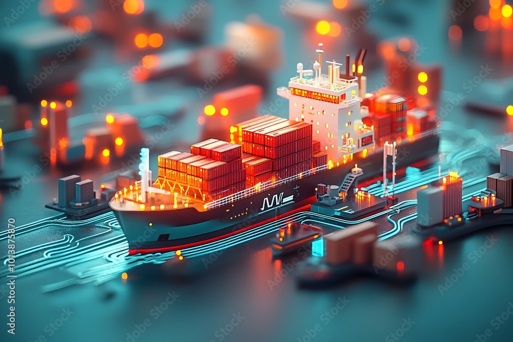Autonomous container ships powered by cutting edge renewable energy ...