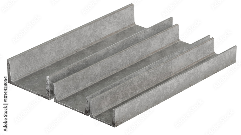 Cross-Section: The cross-section of the beam is characterized by its U ...