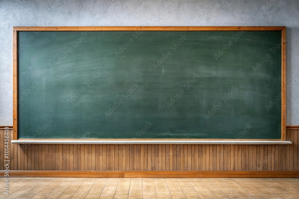 ภาพถ่าย Stock board in classic classroom setting | Adobe Stock