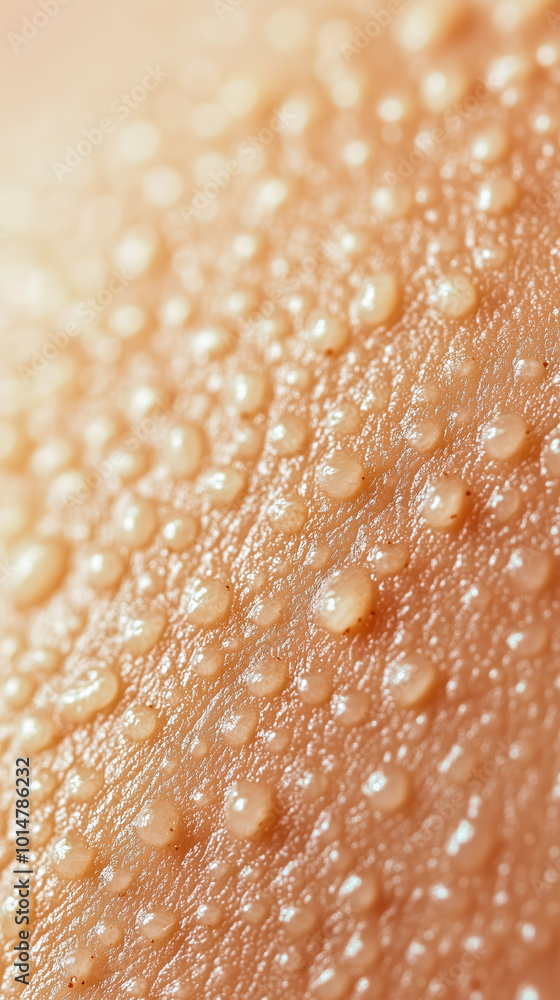 Detailed Macro Photography of Keratosis Pilaris on the Arm Highlighting ...