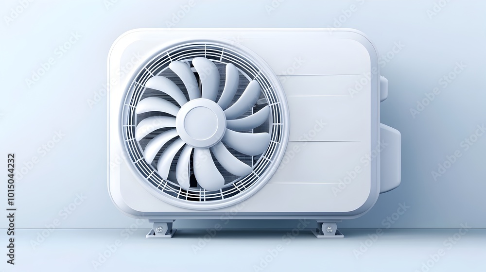 Detailed cross sectional view of the cooling fan mechanism inside an ...