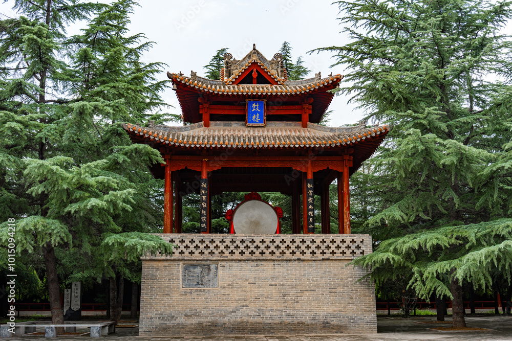 Shanxi Yuncheng Houtu Ancestral Temple Autumn Wind House, Black Myth ...