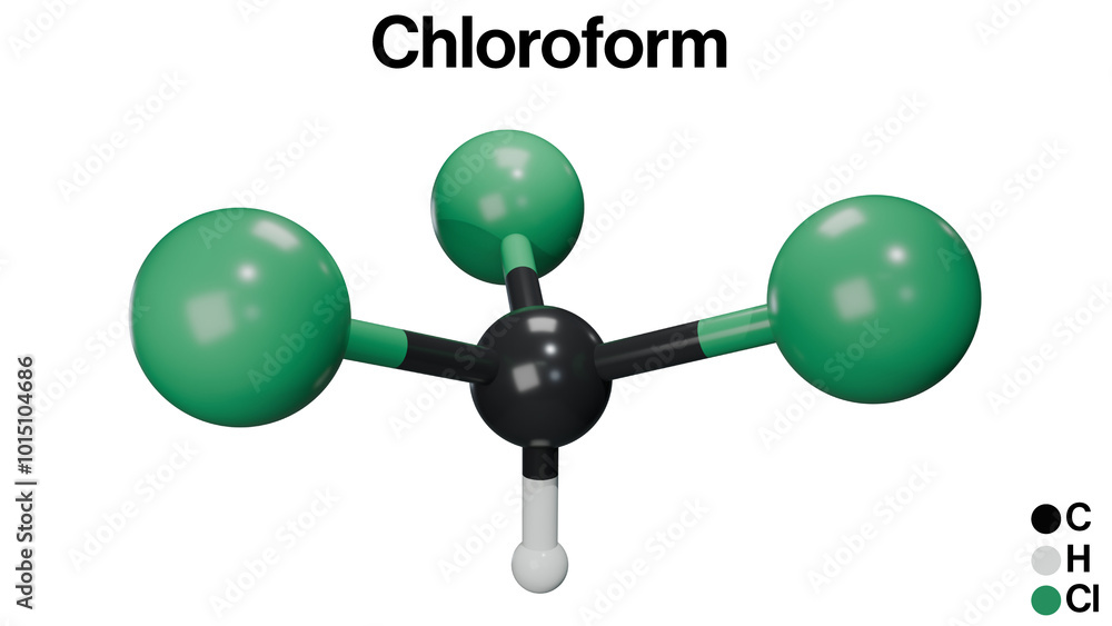 Chloroform Molecular Structure, Organic Compound, Chemistry, Solvent ...
