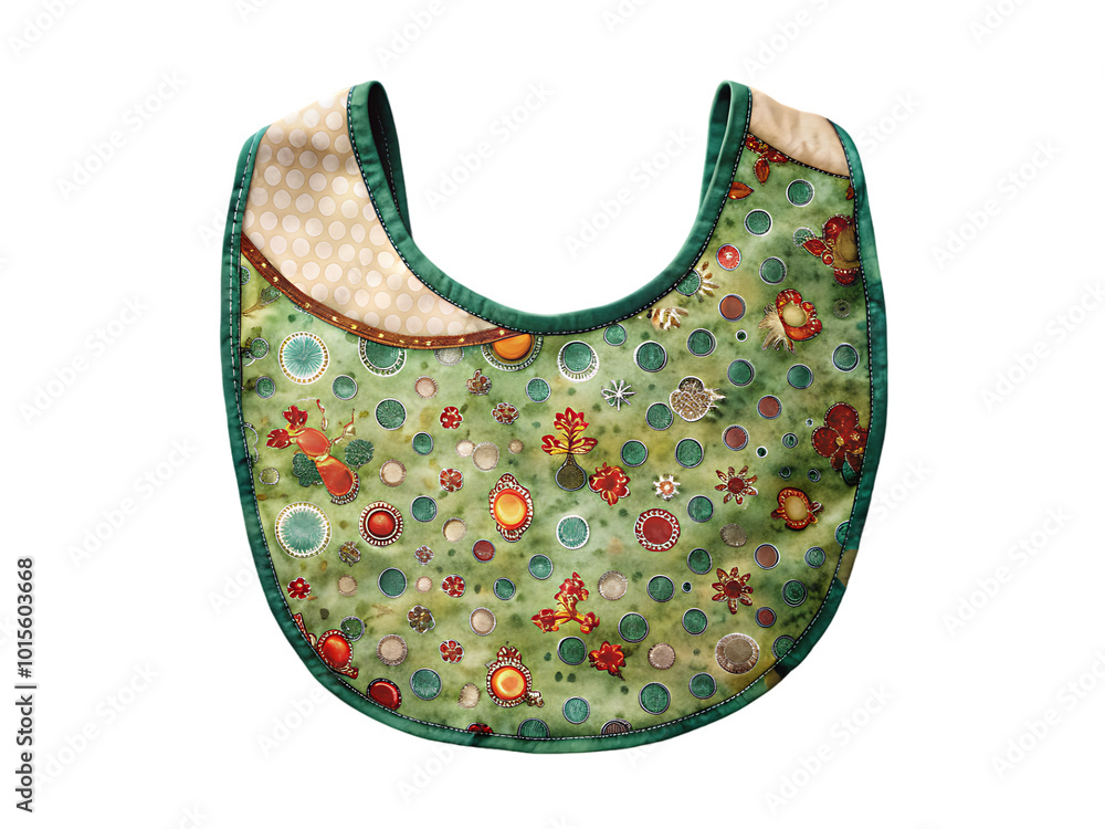 Baby bib png isolated on transparent background Stock Illustration ...