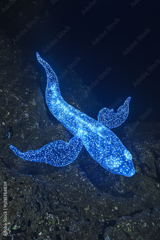 Bioluminescent Creatures In The Mariana Trench Never Before Seen