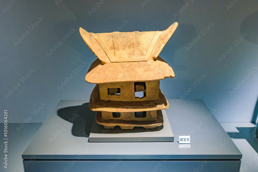 Haniwa from Takarazuka Kofun, National Treasure of Japan, Matsuzaka ...