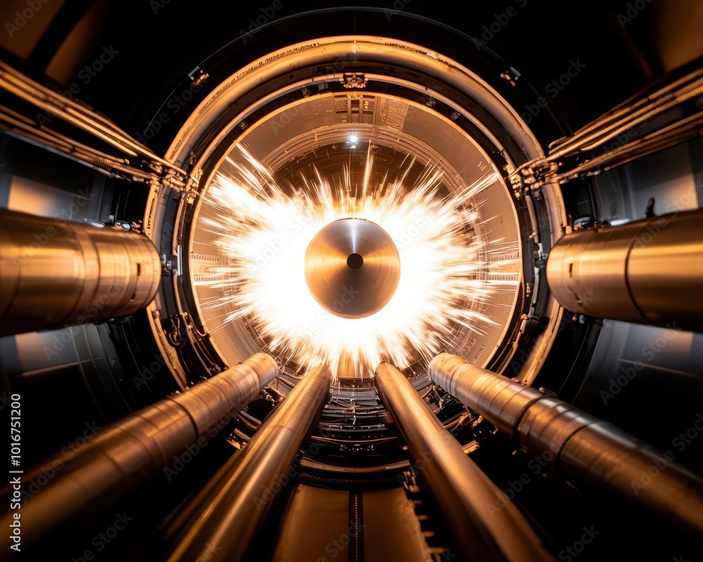 View inside a vertical launch system VLS preparing to fire a missile ...