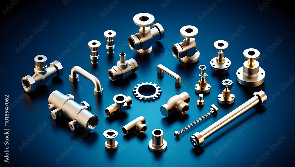 diverse array precision engineered components pipes fittings gate ...