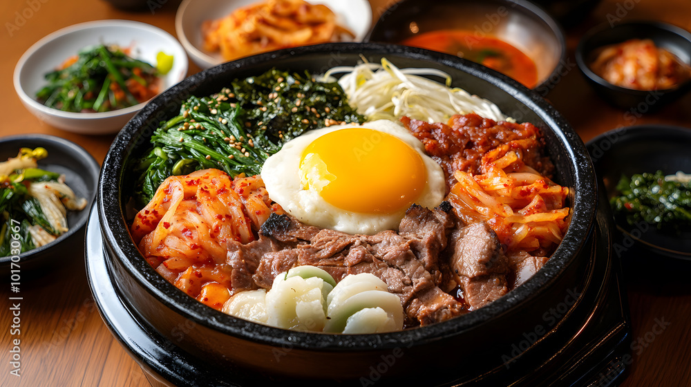 Korean Cuisine Dishes | Authentic Korean Food Selection Featuring ...