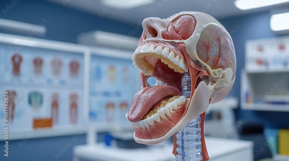 Anatomy of human tongue muscles and taste buds ENT specialist using ...