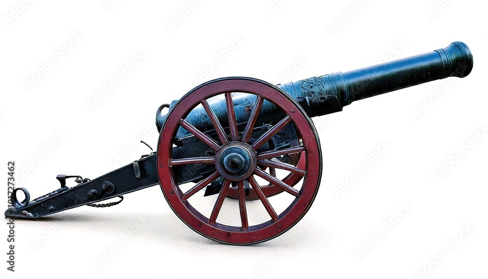 cannon is a large caliber gun artillery, which launches a projectile ...