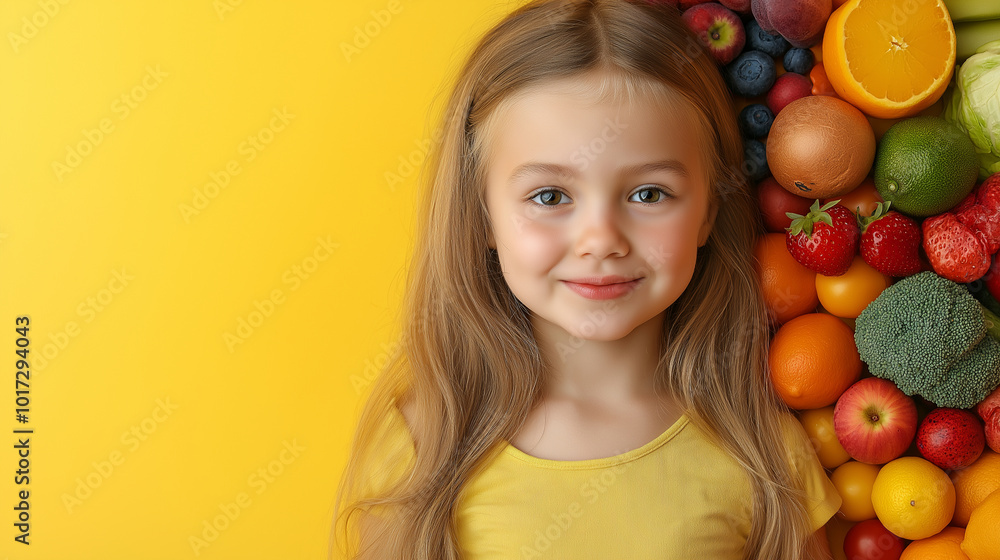 Child Nutrition Tips, an infographic showing the food groups and daily ...