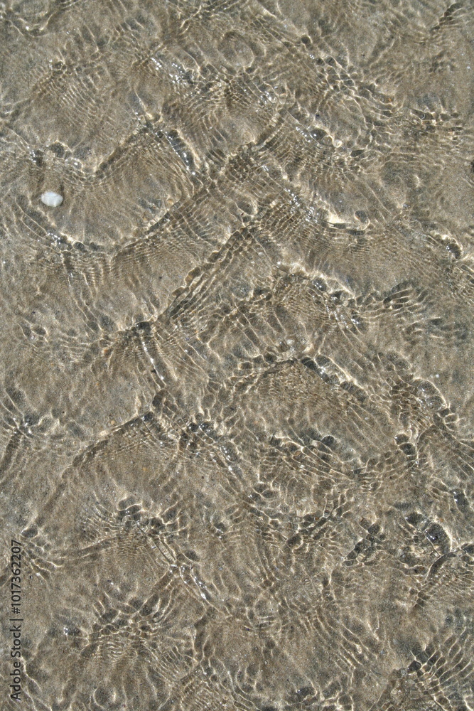 ripple texture of water on sand - texture d'ondulation de l'eau sur du ...