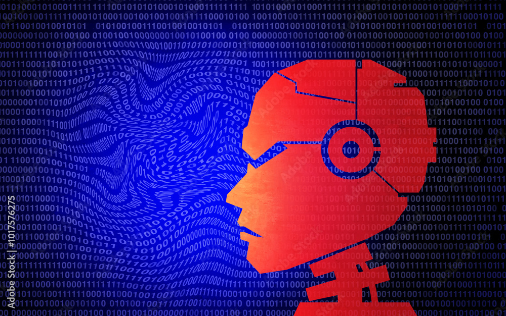 Evil Robot Concept and rogue AI risk as robots gone bad and Malicious ...