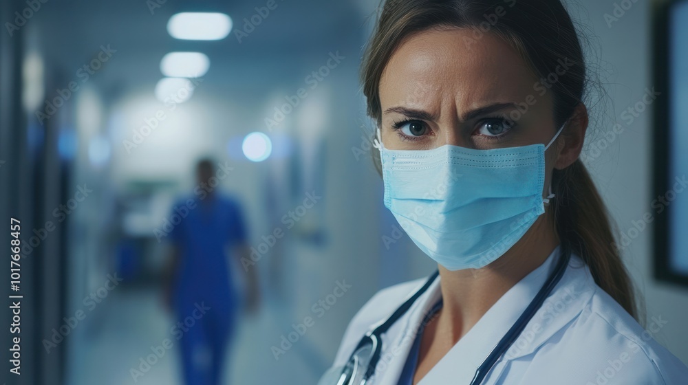 Frontline medical worker offering urgent care during emergencies ...