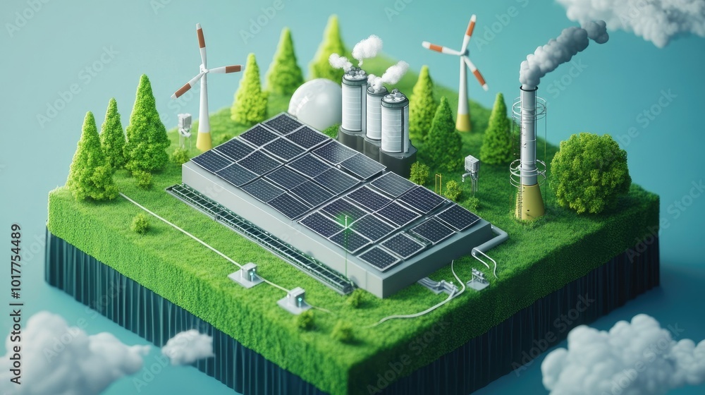 Isometric representation of hydrogen energy with carbon capture ...