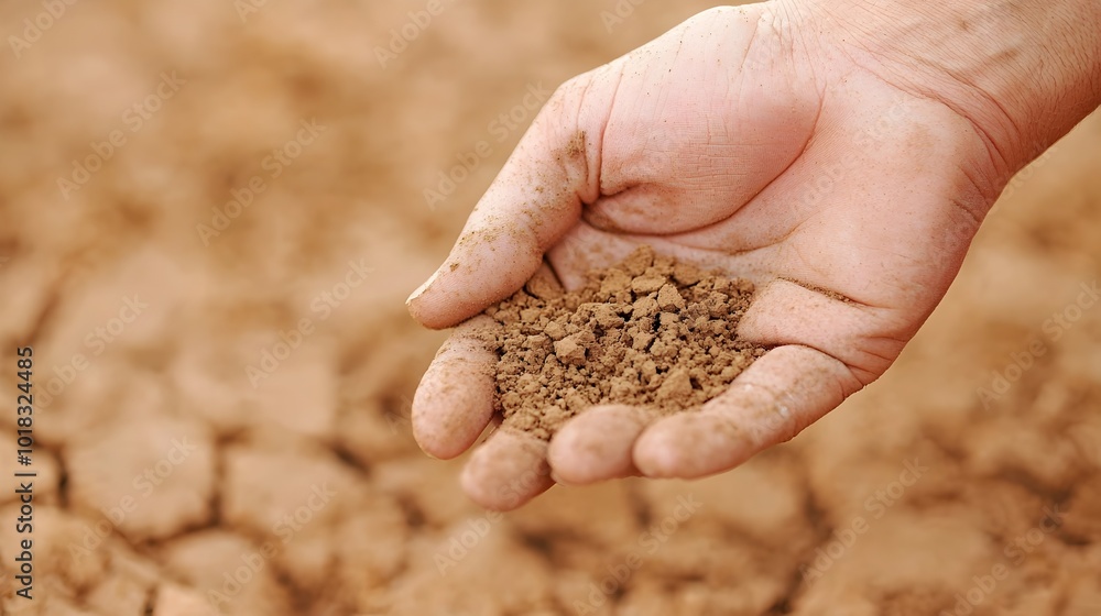 Devastated Farmland Impact of Soil Erosion and Heavy Rainfall on Crop ...