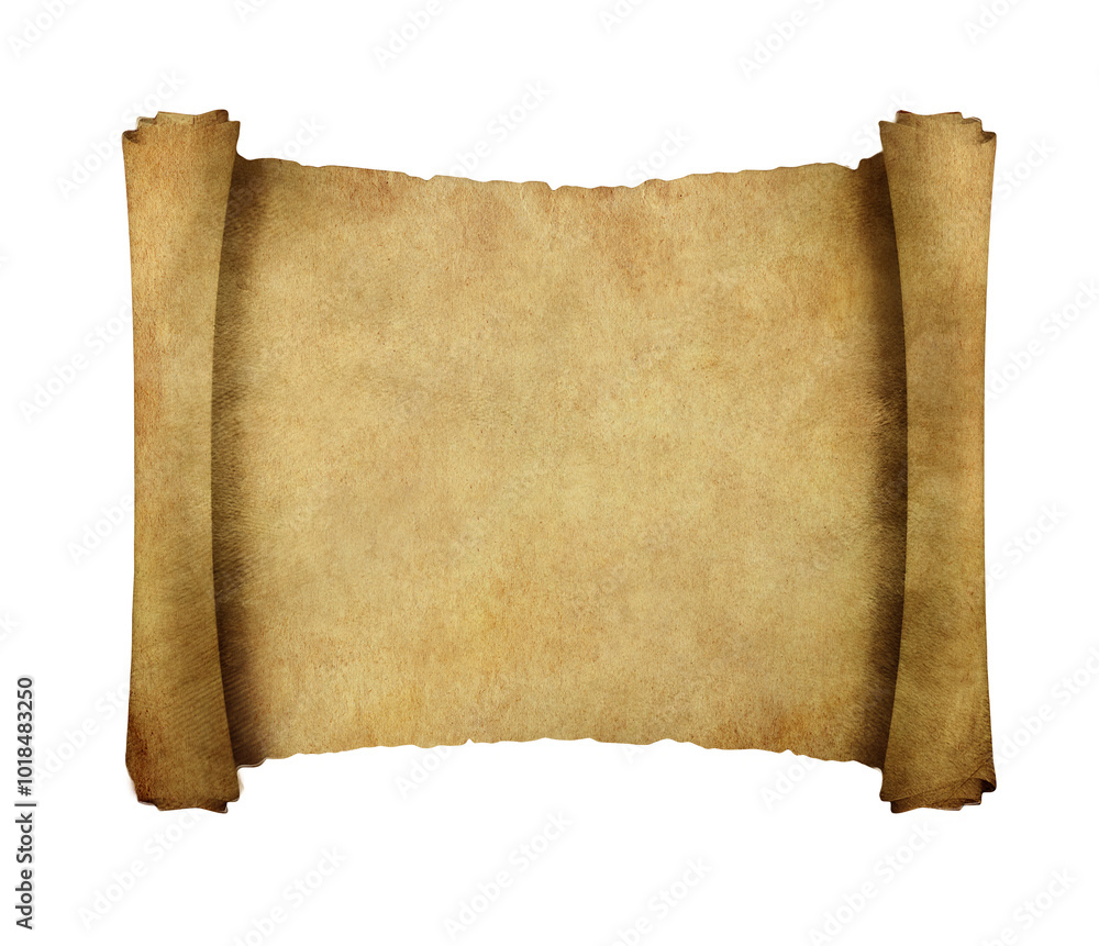 Old paper background, Paper treasure map. Old parchment scroll. Papyrus ...