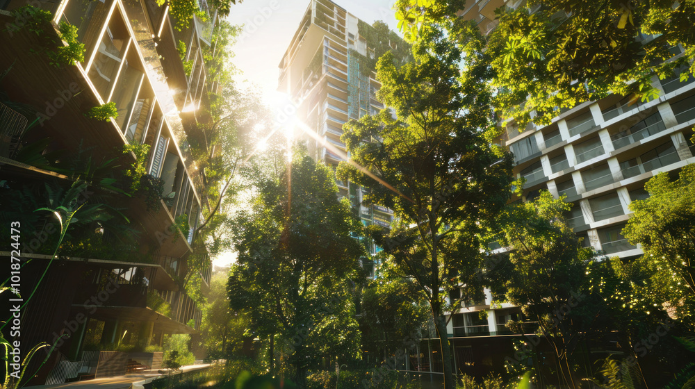 An urban community project featuring renewable energy and circular ...