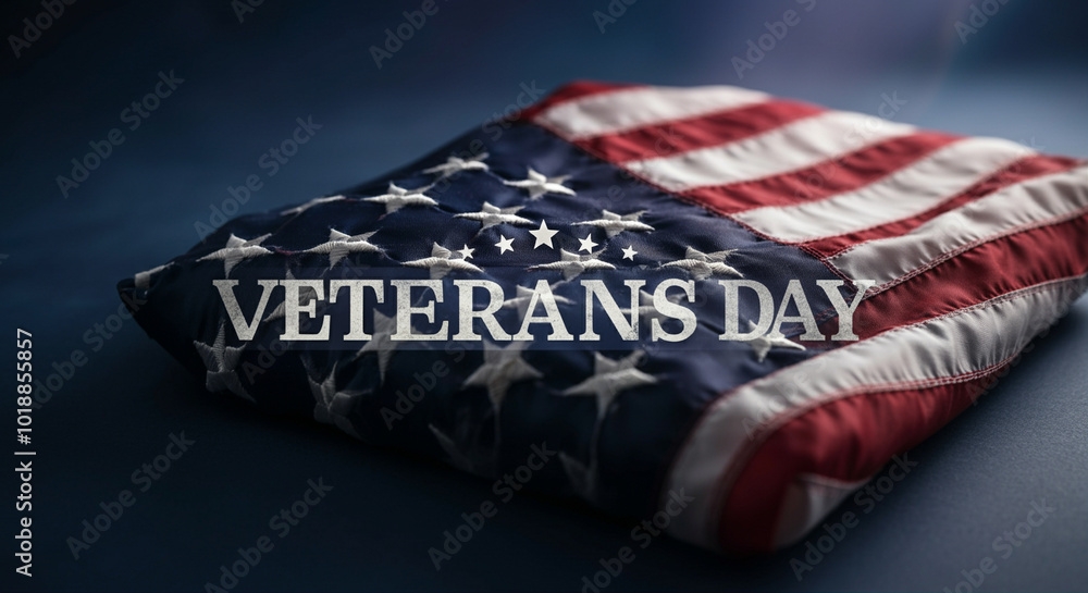 American flag commemorating Veterans Day symbol of patriotism honor and ...