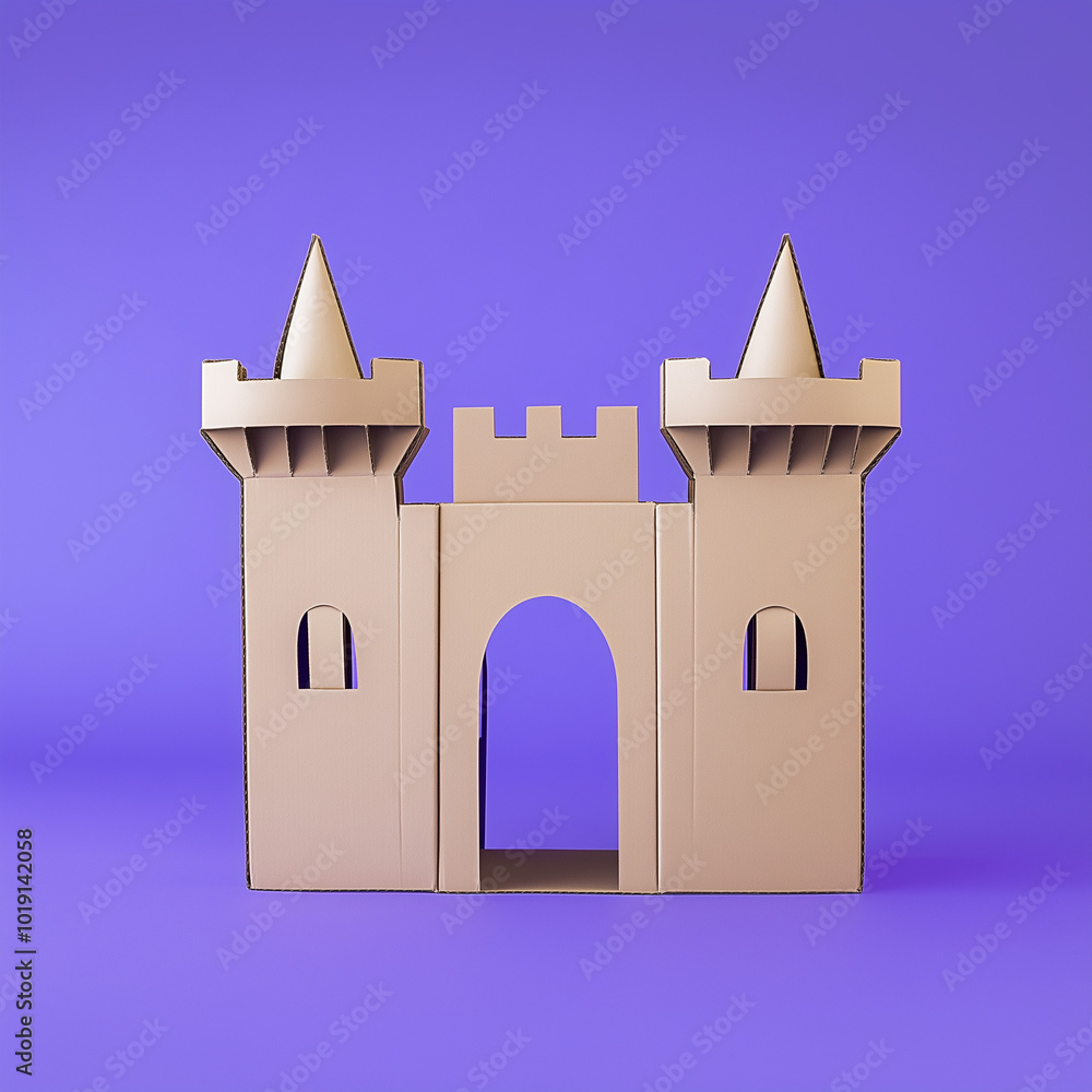 Durable Cardboard Castle Playset: Designed to Inspire Imaginative Play ...