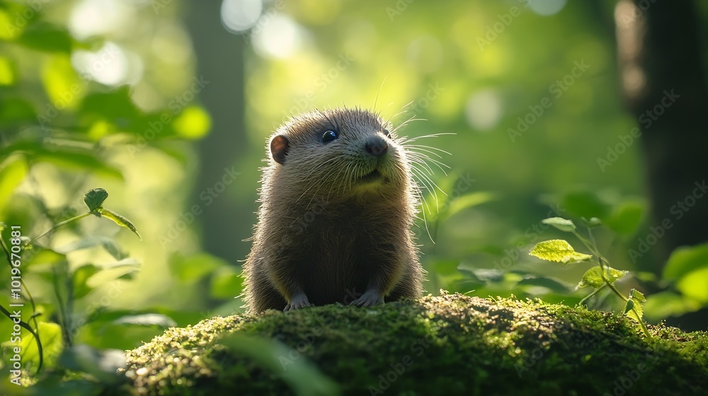 Mole animal ecology stock photos These images provide valuable insights ...