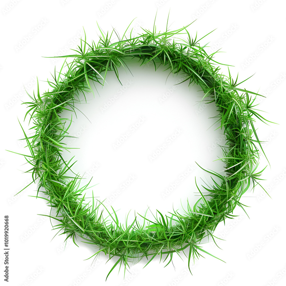 Green Grass Meadow Clipart Vector Illustration Stock Illustration ...